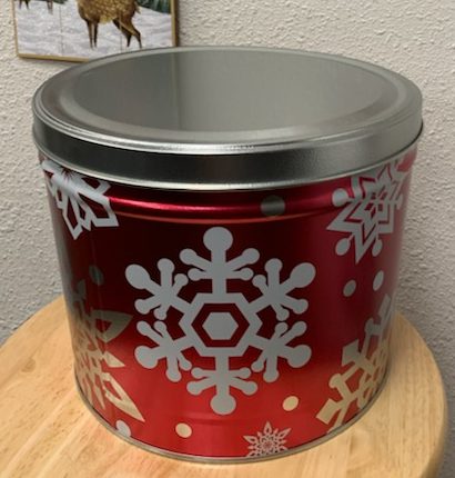 2 GAL HOLIDAY TIN – Legends Popcorn